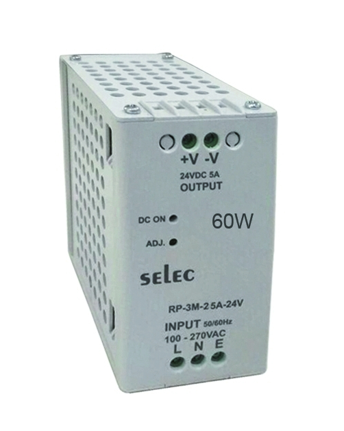 Schaltnetzteil; 2,5A; 60W; 100-270VAC/VDC; O/P: 24VDC; Überlast ...